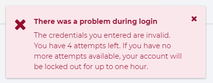Access Issues: Account Blocked – Texas CCRSM Help